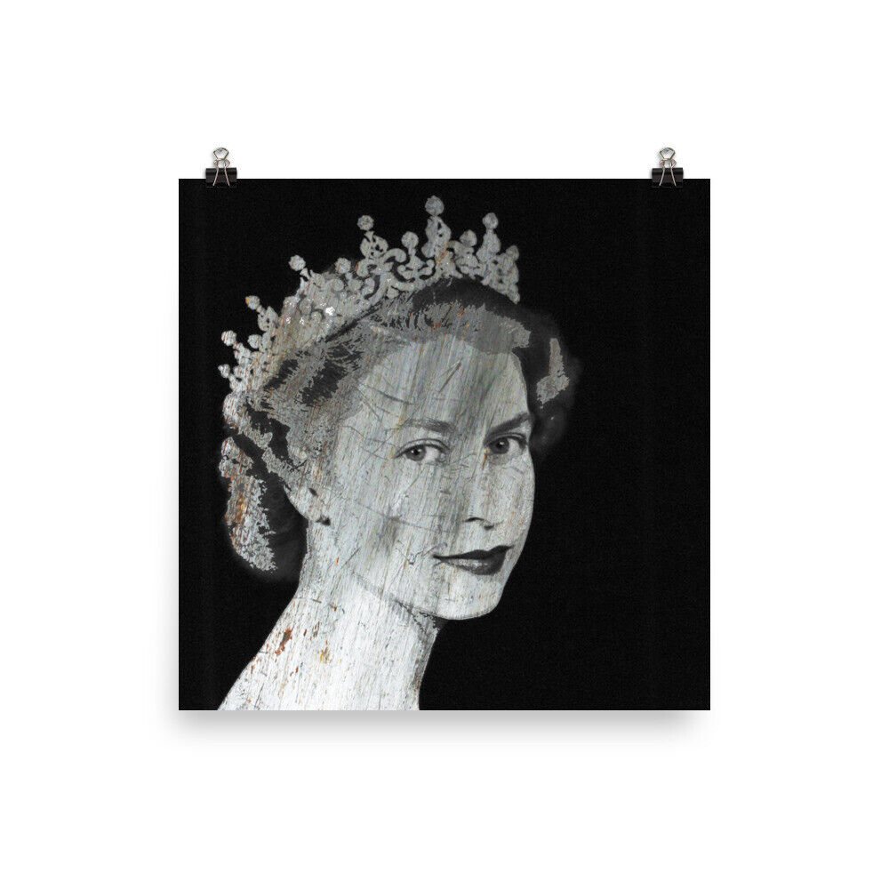Iron Queen Elizabeth ii Poster – Rubino Creative Fine Art