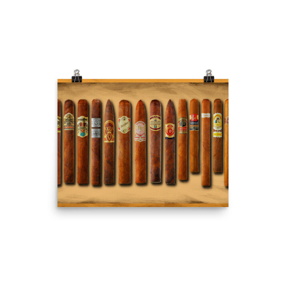 Cigar Sampler Painting Cigars Poster – Rubino Creative Fine Art