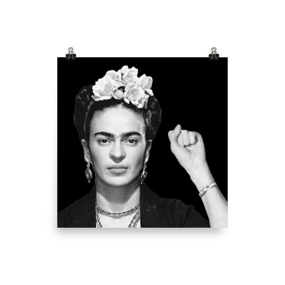 Frida Kahlo Mug Shot Mugshot Poster – Rubino Creative Fine Art