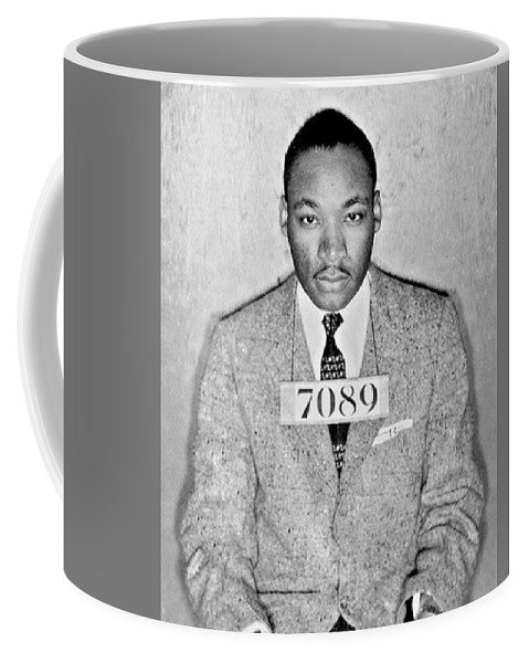Martin Luther King Jr Mug Shot - Mug – Rubino Creative Fine Art
