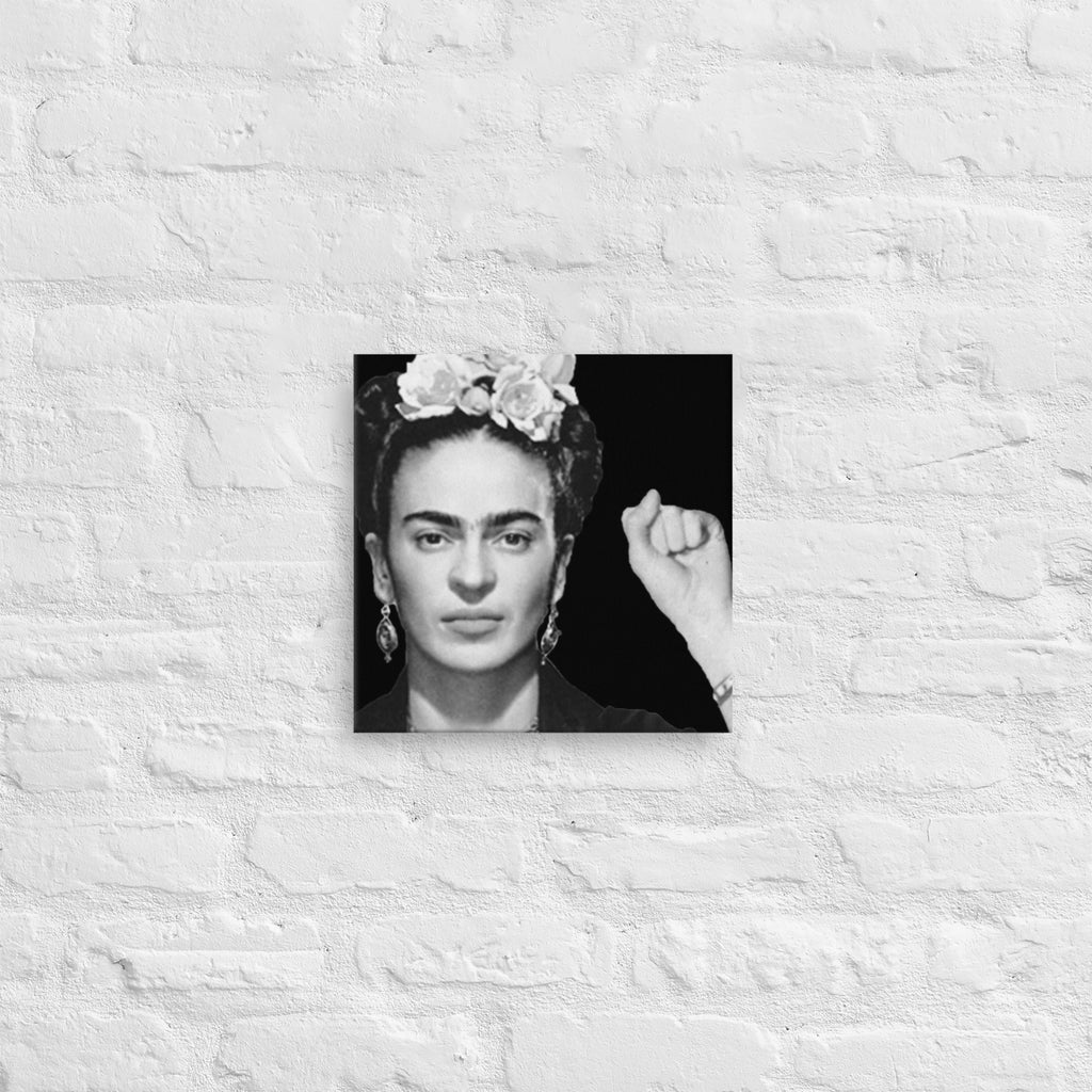 Frida Kahlo Mug Shot Mugshot canvas – Rubino Creative Fine Art